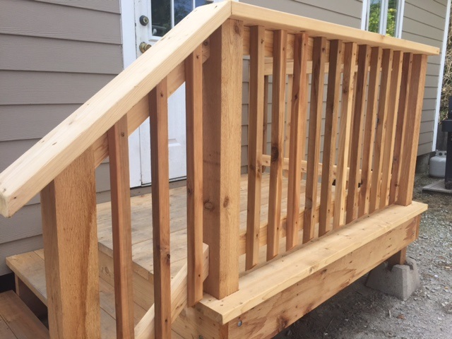 Cedar Decking